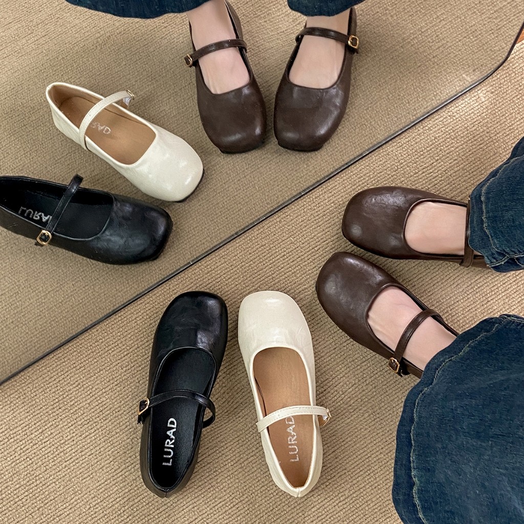 Jual LURAD Sepatu Wanita Slip On Shoes Ballerina Cewek Sepatu Cewek ...