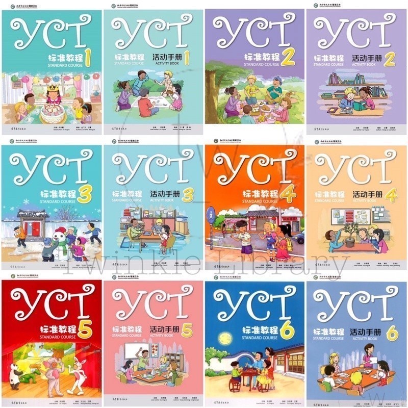 Jual BUKU CETAK YCT Standard Course 1 2 3 4 5 6 Textbook & Activity ...