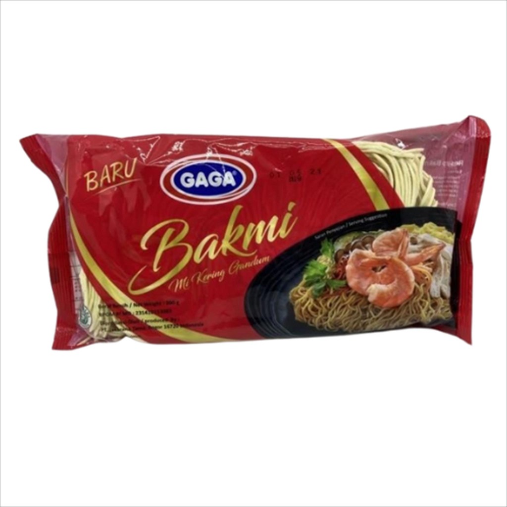 Jual GAGA BAKMI - MI KERING GANDUM 200G | Shopee Indonesia