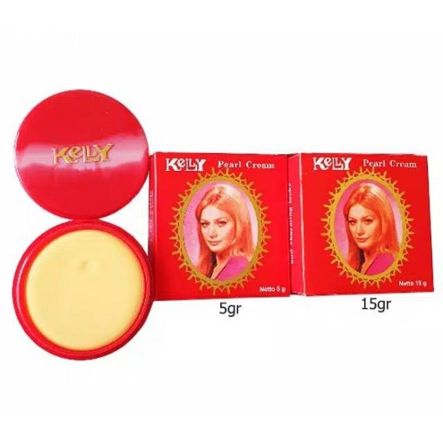 Jual Kelly Pearl Cream Wajah 5g//15g | Shopee Indonesia