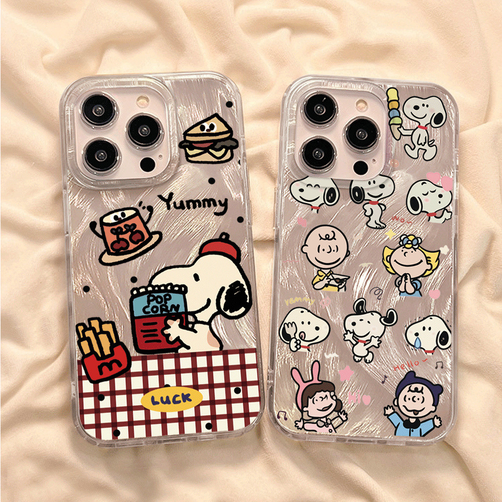 Jual Cute Cartoon Snoopy Case For Samsung A16 A06 A55 A35 A54 A05S A05 ...