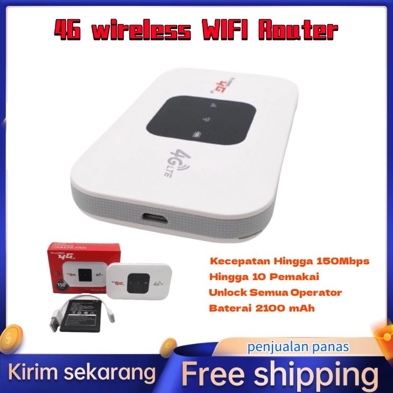 Jual Modem WIFI Mifi All Operator 4g Mudah Dibawa USB 500Mbps 4g ...