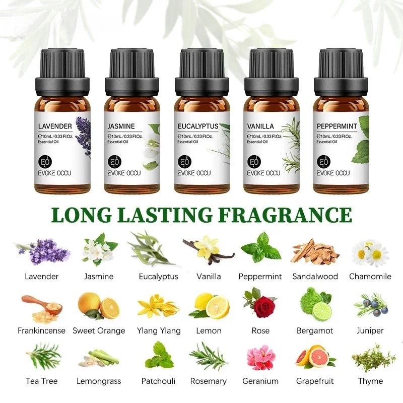 Jual 10ml Aromas Fragrance Oils Pure Undiluted Strong Smell Candle Soap ...