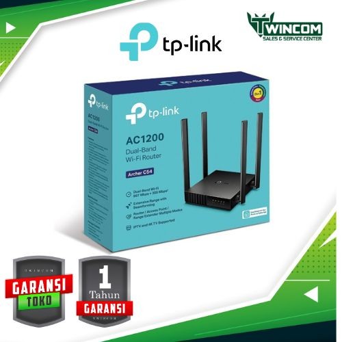 Jual Router TP-Link Archer C54 AC1200 Dual Band Wi-Fi Router MU-MIMO ...