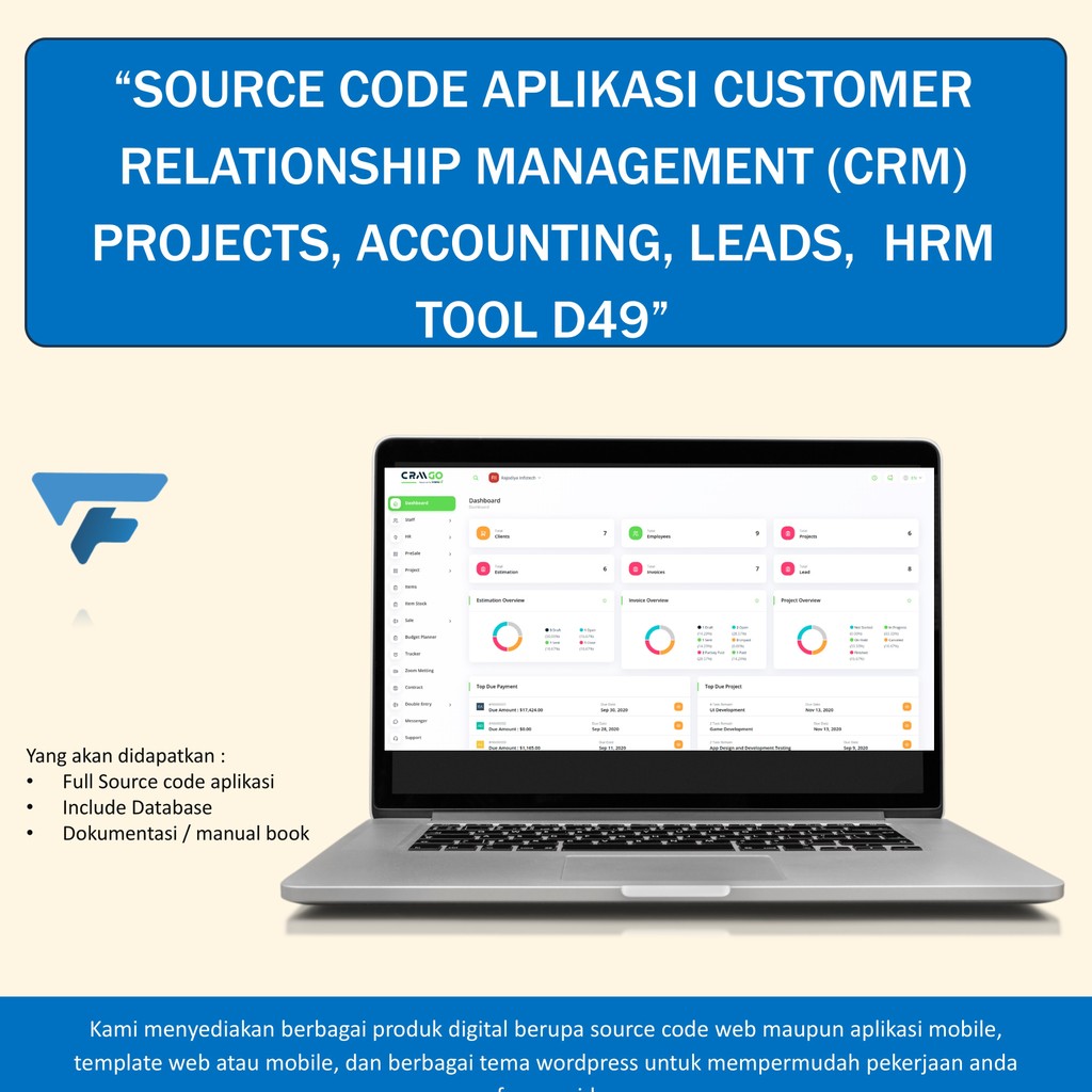 Jual SOURCE CODE APLIKASI CUSTOMER RELATIONSHIP MANAGEMENT (CRM ...