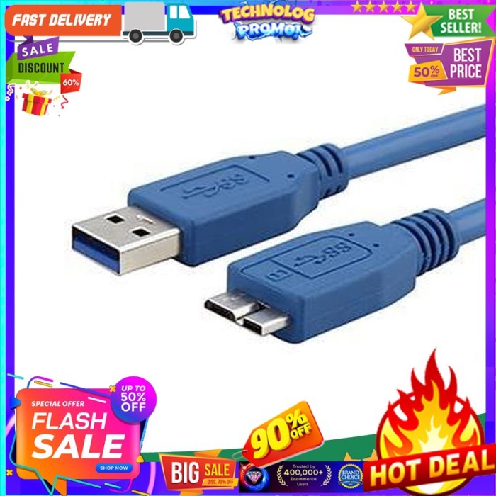 Jual Cable USB To USB 3.0 - 1.5M (For USB 3.0 Port Device) | Shopee ...