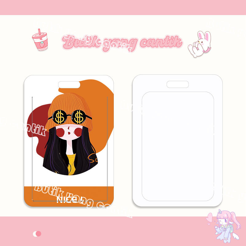 Jual ID CARD HOLDER,Tempat Kartu Cewek Fashion, Cocok untuk Kantor ...