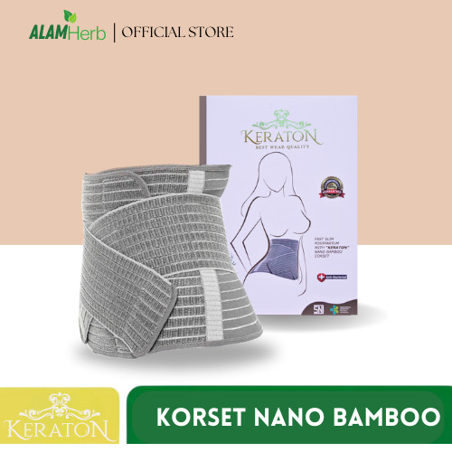 Jual Korset Nano Bamboo Keraton Pelangsing Pasca Melahirkan Cesar Dan ...