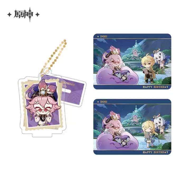Jual Dori Chibi Photo Reminiscing Theme Acrylic Stand & Card Collection ...