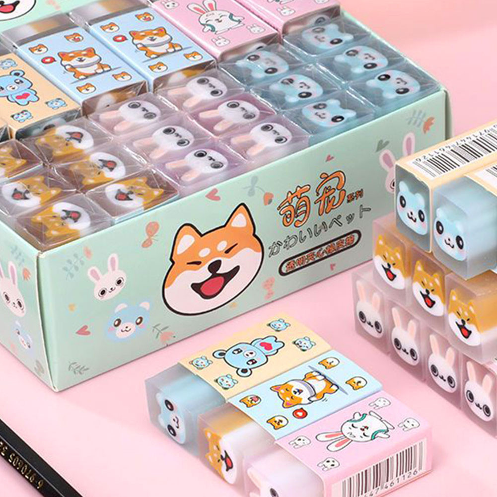 Jual Rubber Eraser Kawaii Fruit Dinosaurs Space Pets Eraser Cute ...