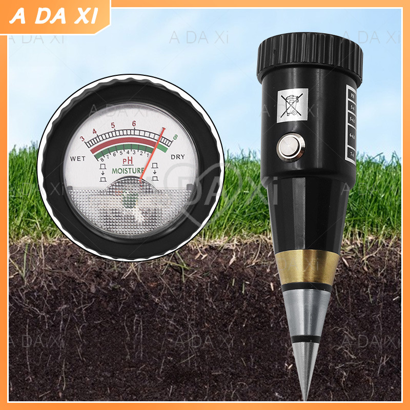 Jual Alat Pengukur Tanah 2 In 1 Pen Type PH & Kelembaban Meter Soil ...