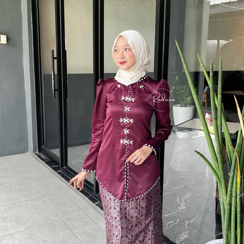 Jual Alana One Set Baju Kurung Melayu Rok Songket Dan Satin Ada Jumbo ...