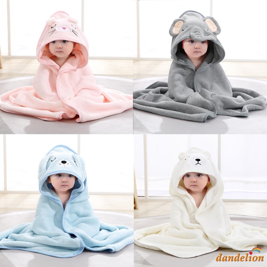 Jual Handuk Mandi Bayi Handuk Bertudung Penyerap Hewan Lucu dengan ...