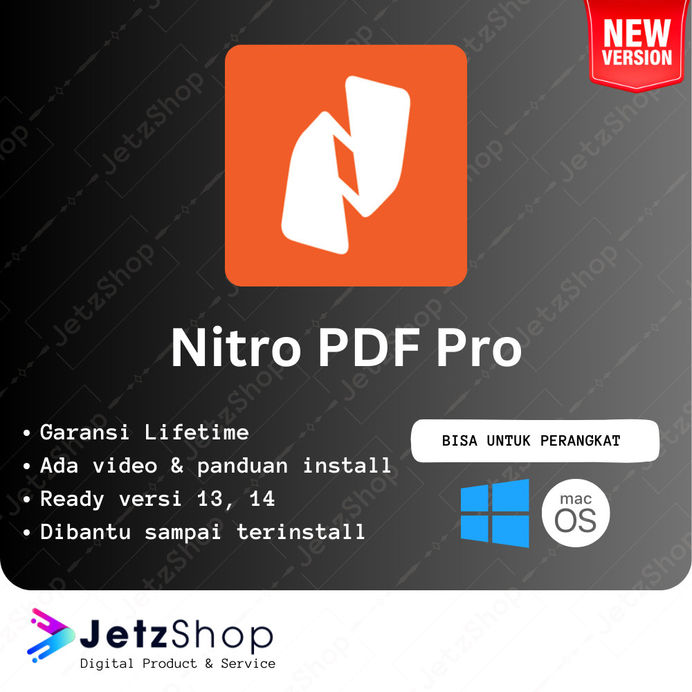 Jual Nitro PDF Pro Lisensi Original | Solusi Pengeditan PDF Canggih Converter Edit Gabung Pisah ...