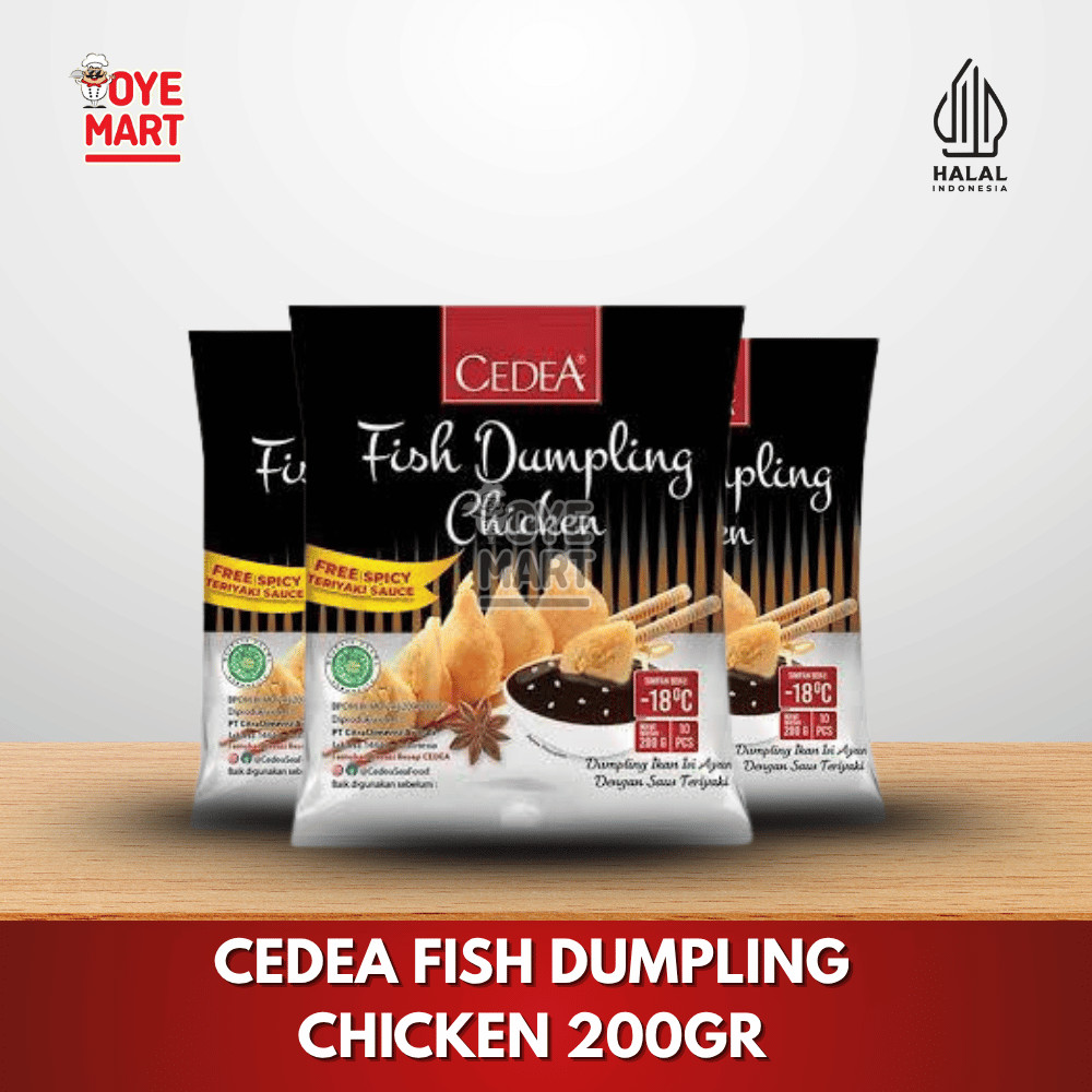 Jual CEDEA FISH DUMPLING CHICKEN 200GR | Shopee Indonesia