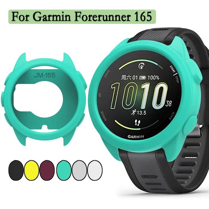 Jual Silicone Case Garmin Forerunner 165 Bumper Casing Soft Cover ...