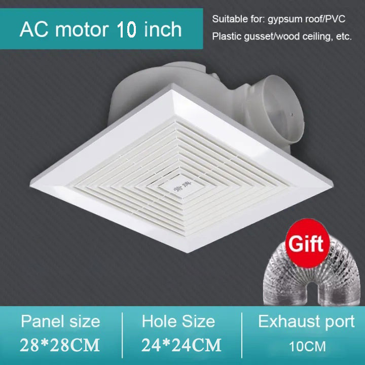 Jual 【NEW//】6/8/10/12 inch Exhaust fan exhaust fan dinding exhaust fan ...