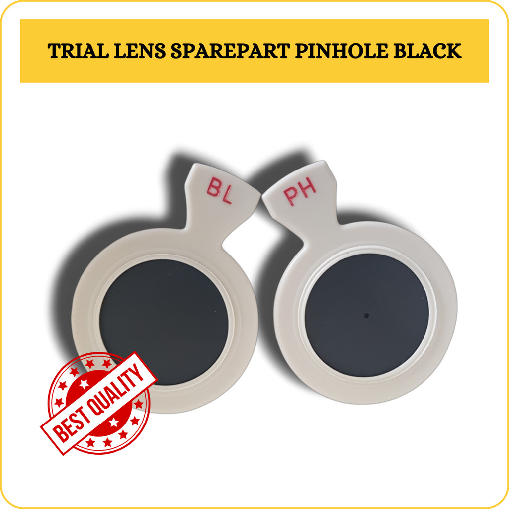 Jual Pinhole BL Hitam untuk Trial Lens – Kompatibel Set Lensa Uji ...