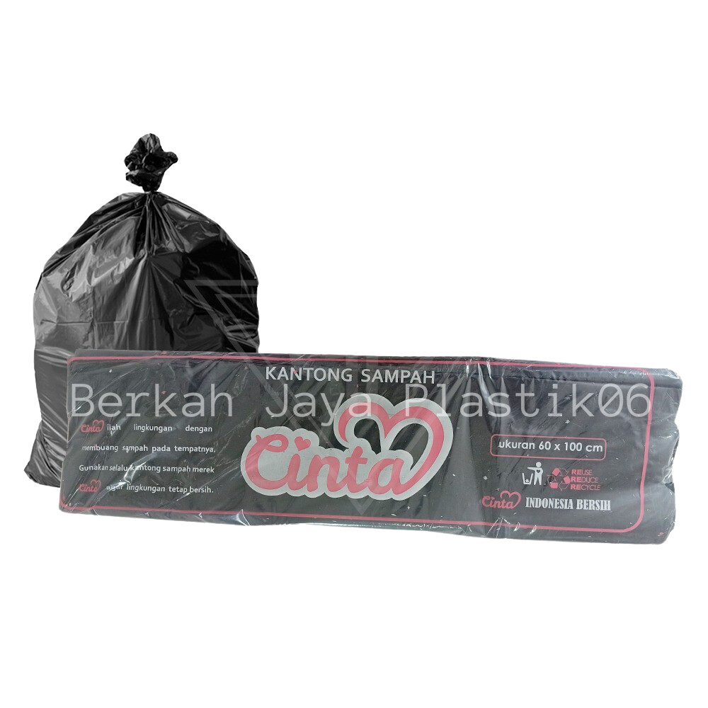 Jual Kantong Plastik Sampah/Trash Bag Hitam Ukuaran 60x100/80x120/Berat ...