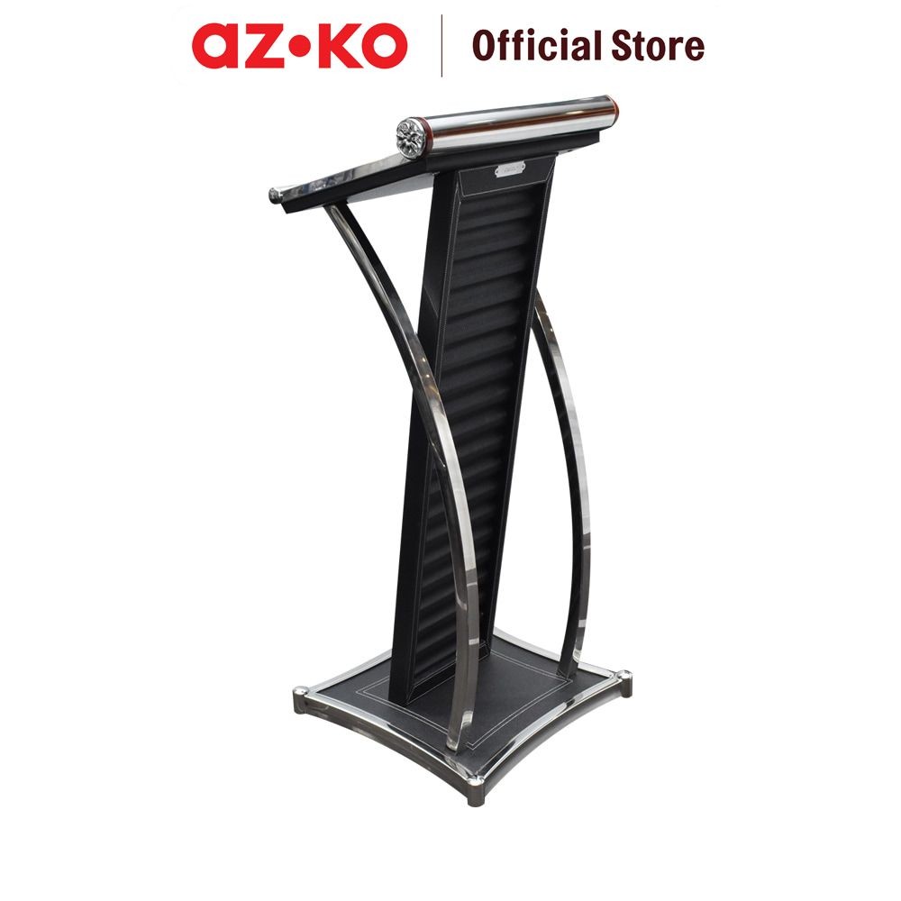 Jual AZKO Krisbow Podium T-52 - Hitam Mimbar Meja Tinggi Panggung ...