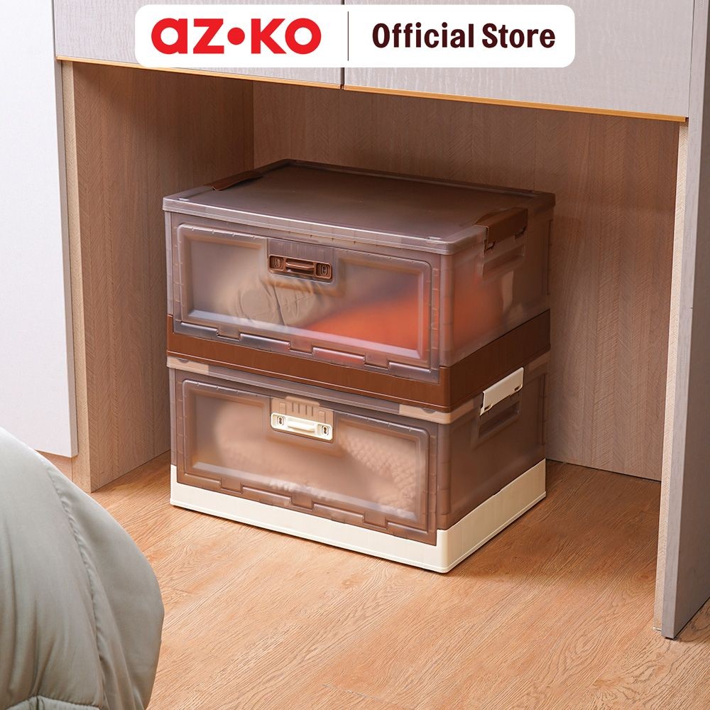 Jual AZKO Stora Kotak Penyimpanan Lipat Kotak Simpan Serbaguna Foldable ...
