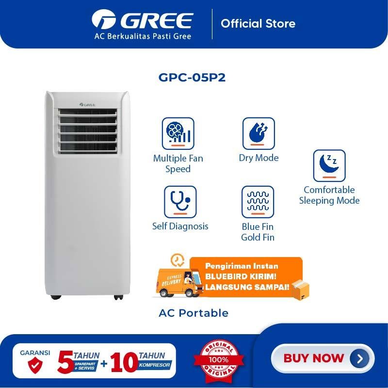 Jual GREE AC Portable 0,5 PK - 1.5PK - Air Purifier - Multiplen Speeds ...