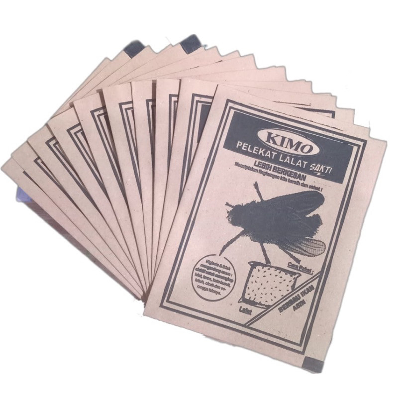 Jual Lem Lalat Kertas Pembasmi Penghilang Laler Per Lembar | Shopee ...