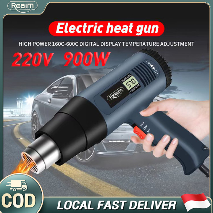 Jual nk86th REAIM Heat Gun 220V Pemanas Segel Sticker Plastik Panas ...