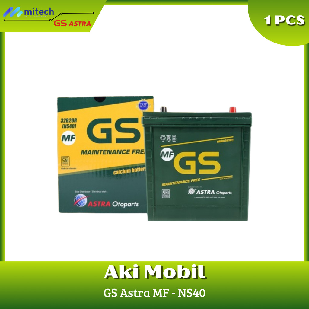 Jual Gs Mf Astra Aki Kering Mobil Daihatsu Terios NS40 12V / 32A ...