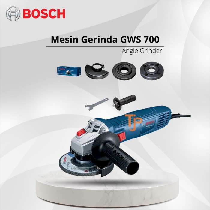 Jual Mesin Gerinda Tangan 4 inch Angle Grinder Bosch GWS 700 | Shopee ...