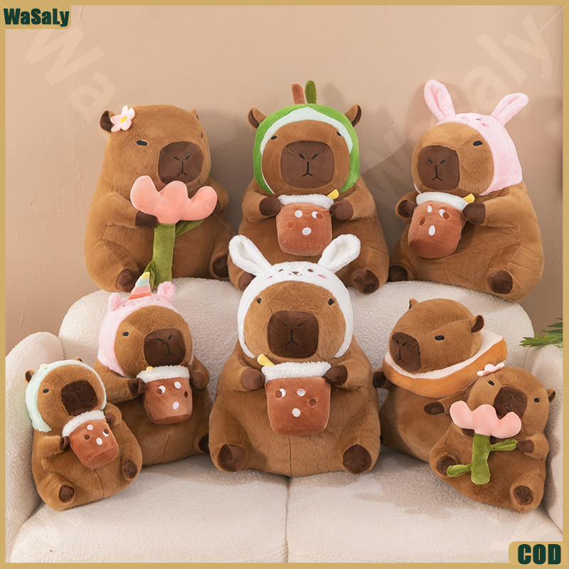 Jual 30cm Dolls Capybara yang Dipersonalisasi Kura Kura Lucu dan Gemoy ...