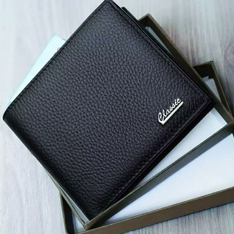 Jual (COD) BN DAPAT BOX KOTAK Dompet Lipat Pria BOX Dompet Kulit ...