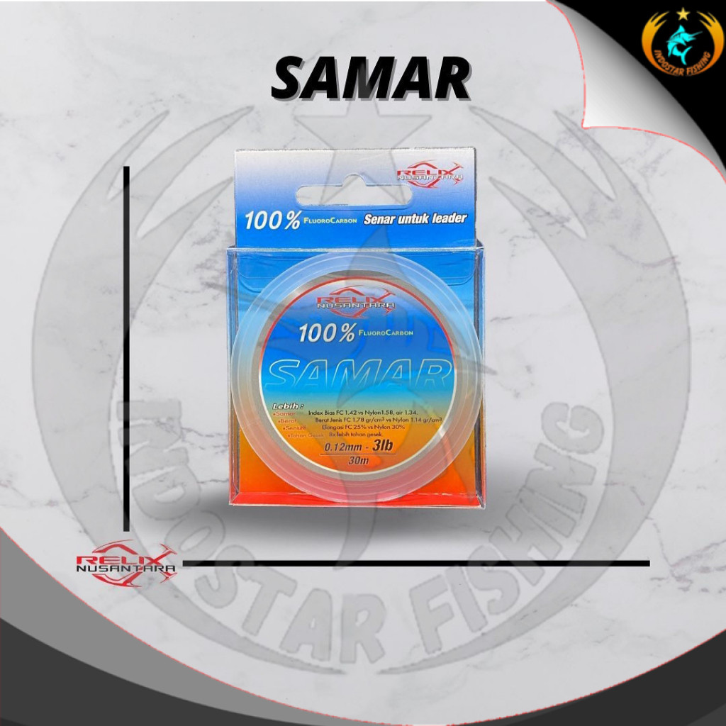 Jual SENAR LEADER SAMAR FLOUROCARBON RELIX NUSANTARA | Shopee Indonesia
