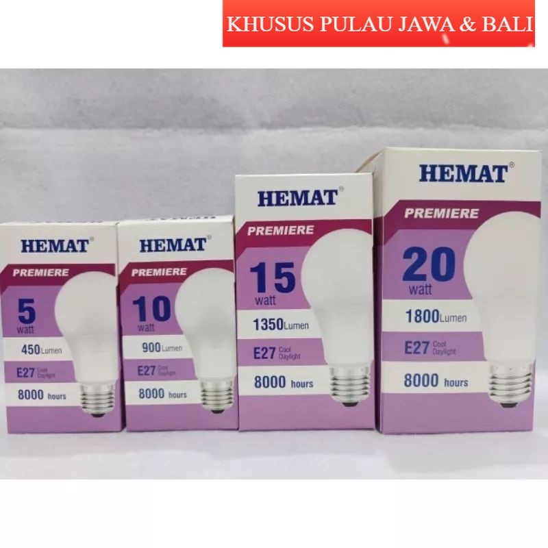 Jual [LISTRIK] LAMPU HEMAT PREMIERE LAMPU LED 5W/10W/15W/20W LAMPU ...