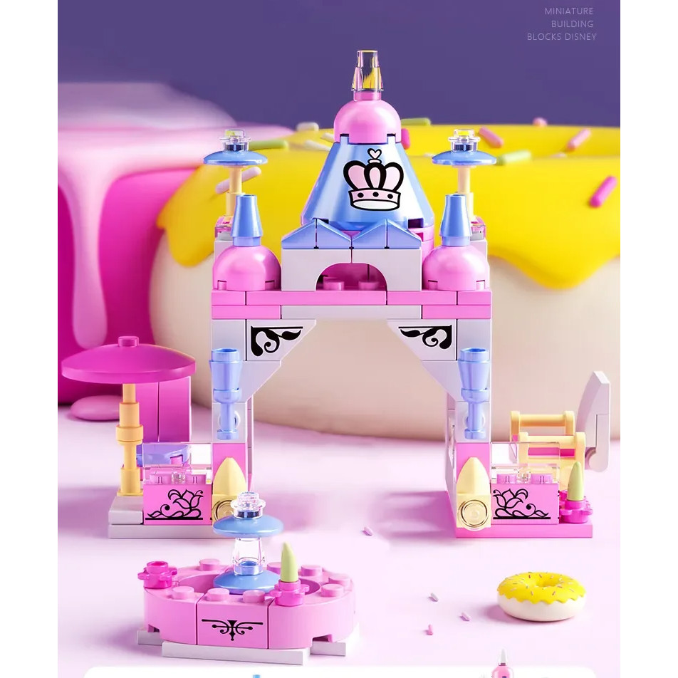 Jual LELE BROTHER Mainan Balok Susun Princess Garden 6 in 1 LEGO 131 ...