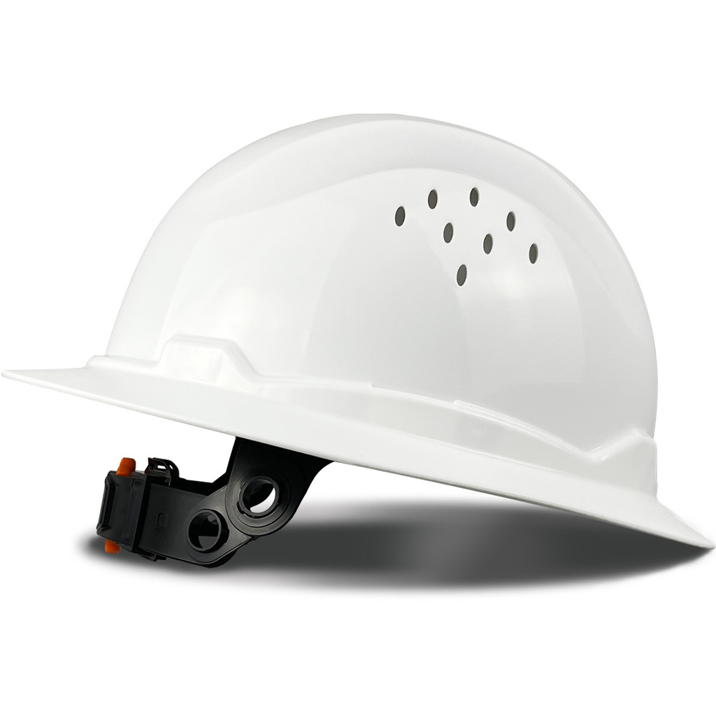 Jual USA Full Brim Hard Hat for Engineer, Sunshield Construction Work ...