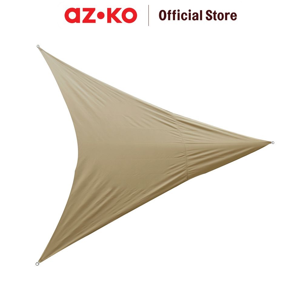 Jual AZKO Soleil 3.6 mtr Kanopi Taman Triangle - Cokelat Tan Canopy ...