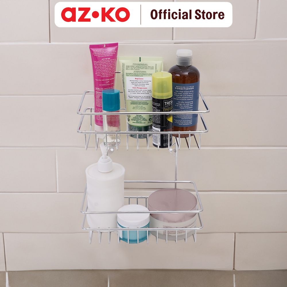 Jual AZKO Stora Rak Gantung Kamar Mandi Ys172 Organizer Serbaguna Rak ...
