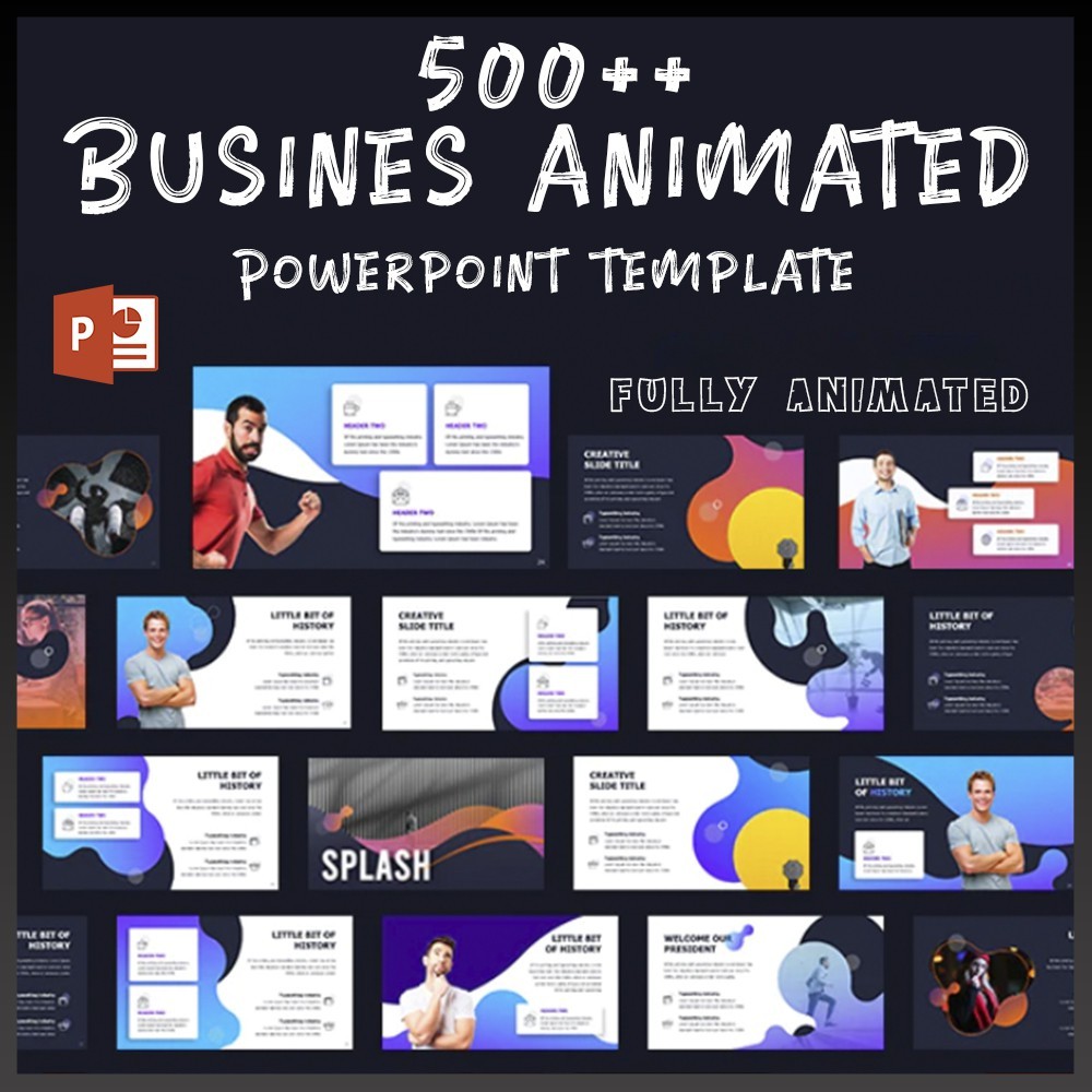 Jual Splash Animated Business Proposal Presentation Template | Shopee ...