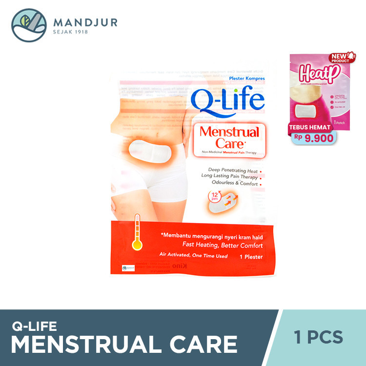 Jual Q-Life Menstrual Care Patch - Plaster Kompres Nyeri Kram Haid ...