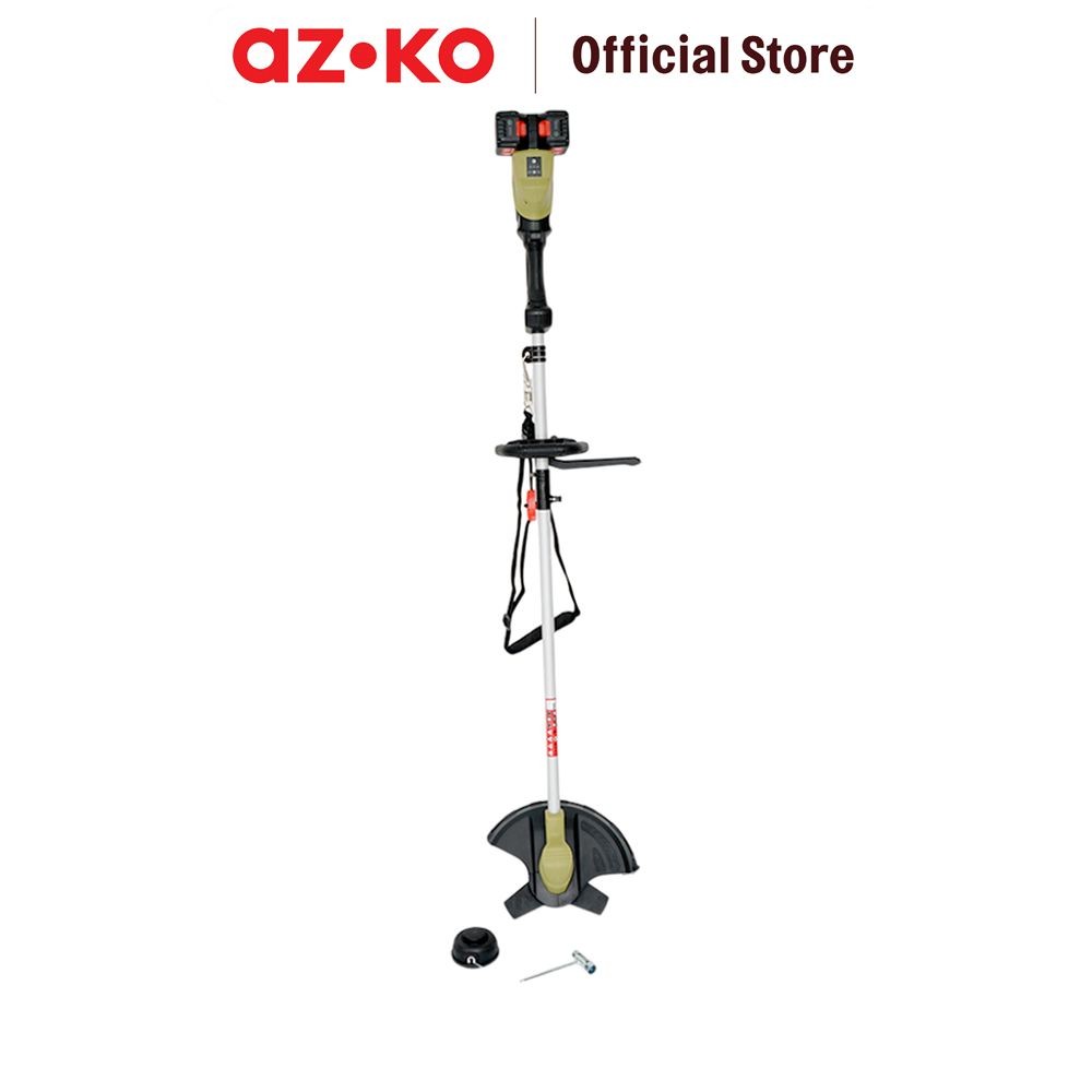 Jual AZKO Maxbuilt Mesin Potong Rumput Cordless 20+20V - Hijau Mesin ...