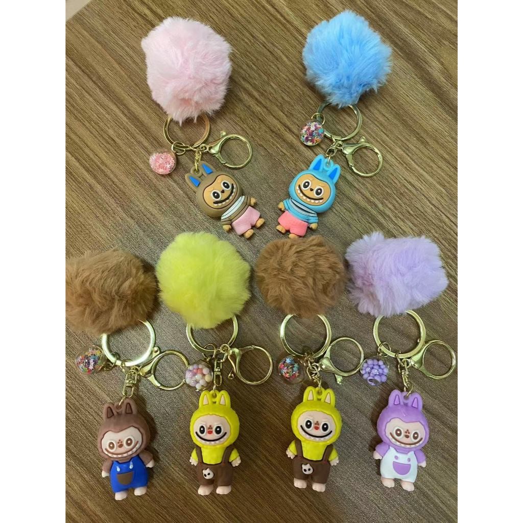 Jual Gantungan Tas Kunci pola karakter labubu | Shopee Indonesia
