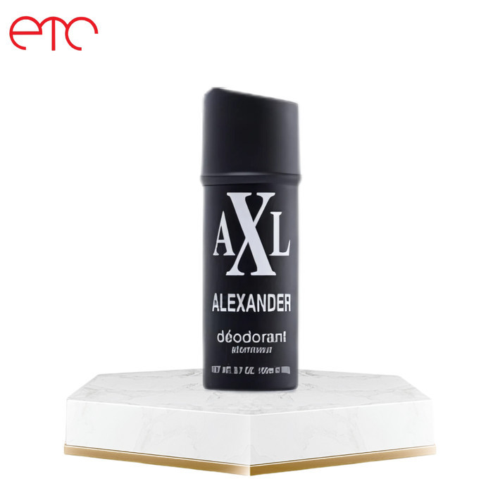 Jual Deodorant Spray AXL Alexander Black 150ml for Unisex | Shopee ...