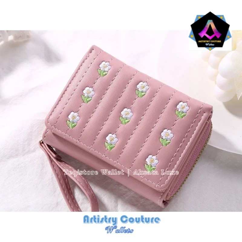 Jual Dompet Florora Bunga Wanita Cantik Lembut Dompet Wanita Bordir ...