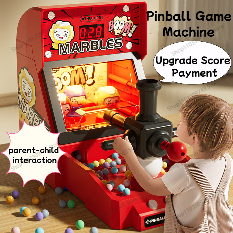 Jual Children's Large Pinball Machine Mini Home Electric Pinball ...