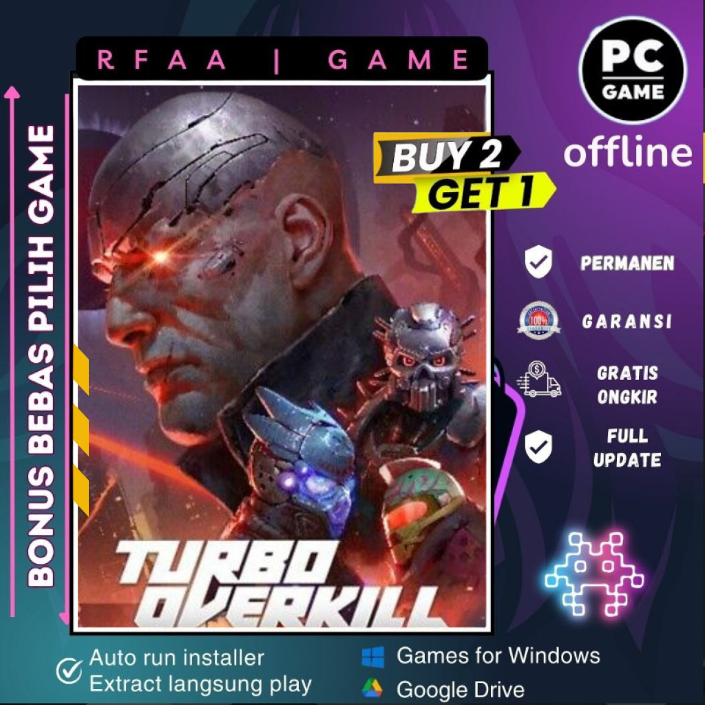 Jual TURBO OVERKILL | GAME PC - LAPTOP - DL | Shopee Indonesia