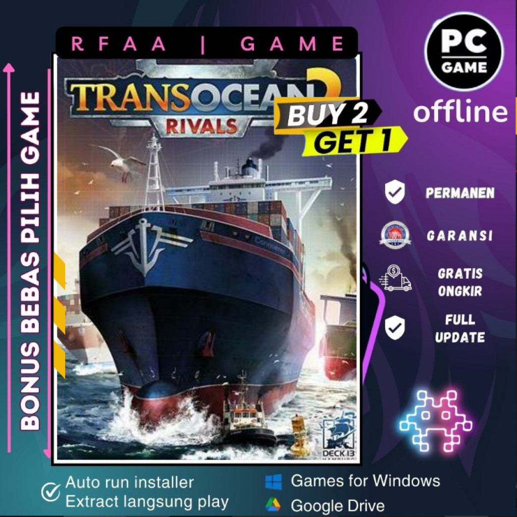 Jual TRANSOCEAN 2 RIVALS | GAME PC - LAPTOP - DL | Shopee Indonesia