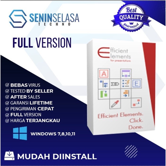 Jual Plugin PowerPoint: Efficient Elements for presentations 4 [WIN ...