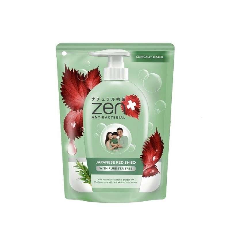 Jual ZEN BW SHISO & PURE TEA TREE PCH 400ML | Shopee Indonesia