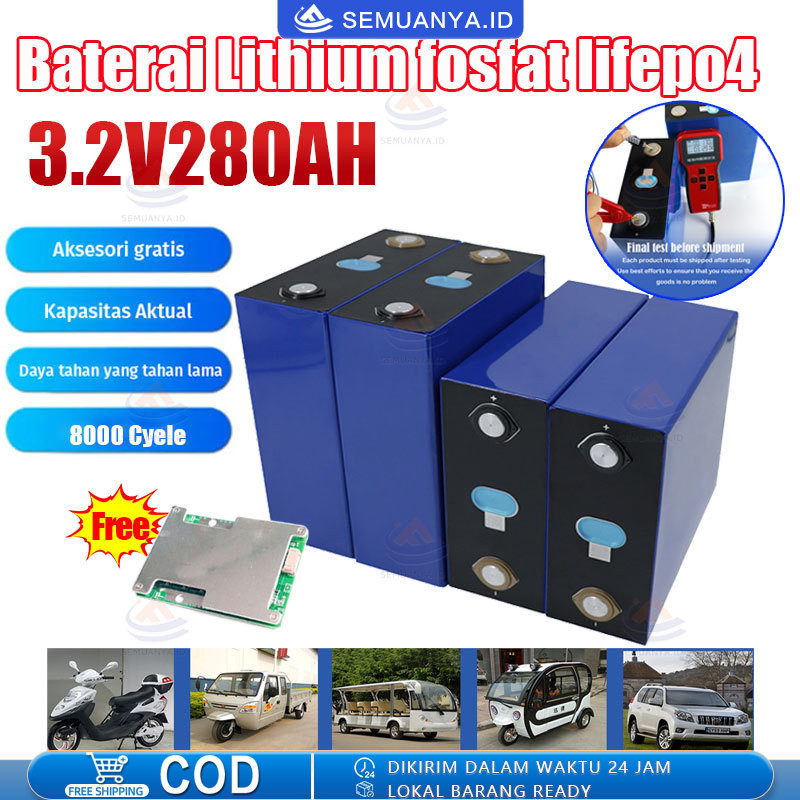 Jual FREE BMS Baterai litium CATL 280ah/120ah Lithium Large Single Lithium Iron Phosphate ...